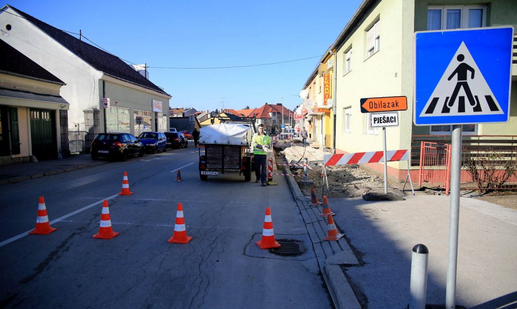 Sljedećih mjesec dana sanacija nogostupa u Jozefinskoj – Radio Mrežnica