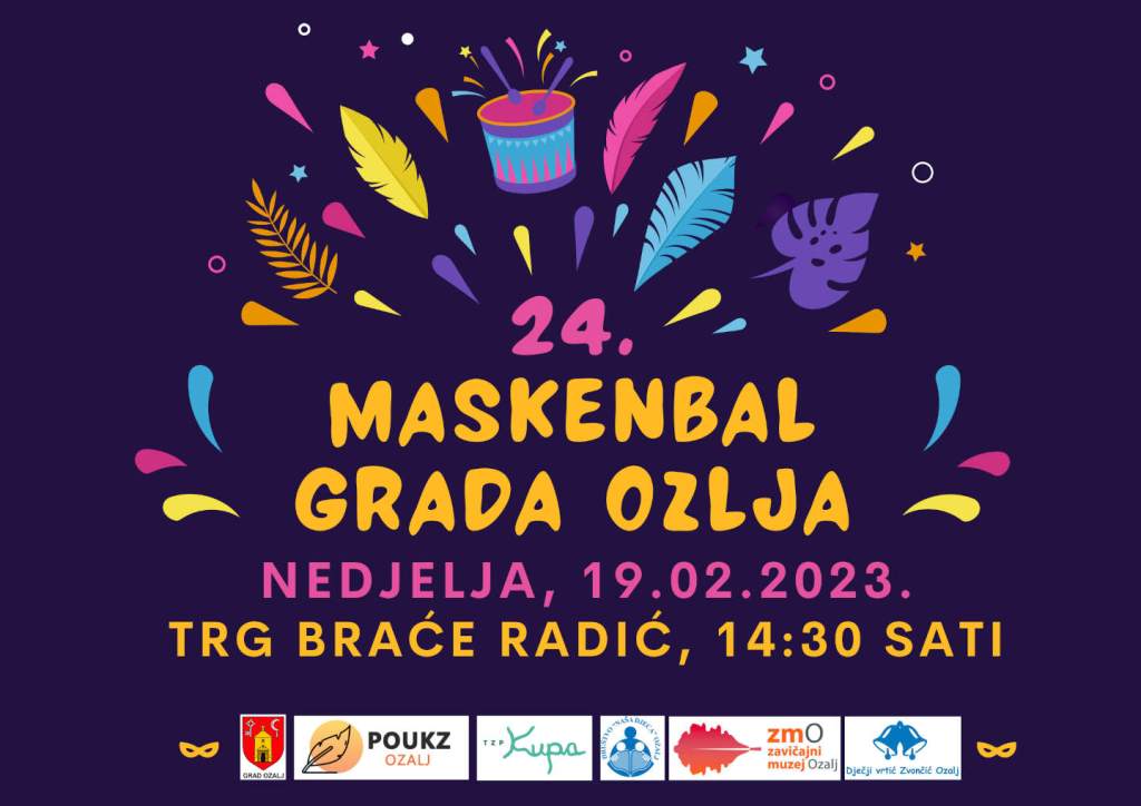 U nedjelju maskenbal u Ozlju – Radio Mrežnica
