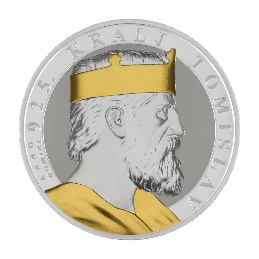 Izdan srebrnjak “Kralj Tomislav” za 1100 godina Hrvatskog Kraljevstva – Radio Mrežnica